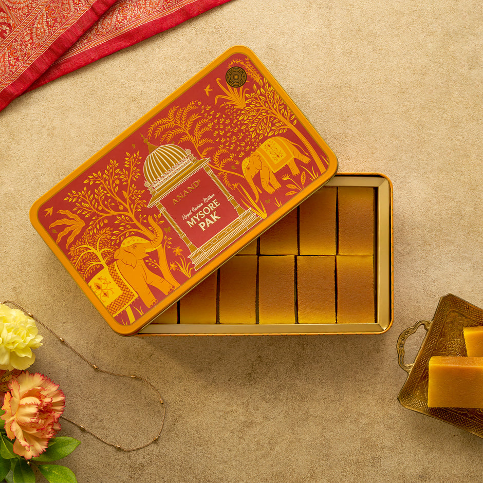 Order Pure Ghee Mysore Pak Online | Anand Sweets