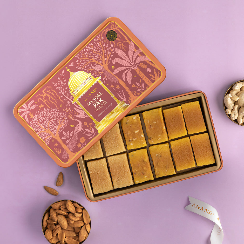 Order Pure Ghee Mysore Pak Online | Anand Sweets