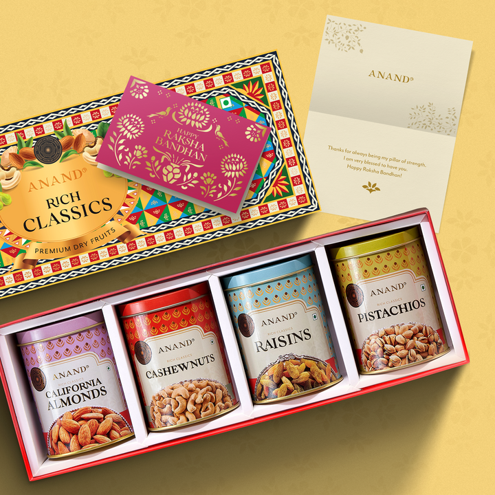 Anand's Assorted Sweets Gift Box - Luminous Spirits (867gms)