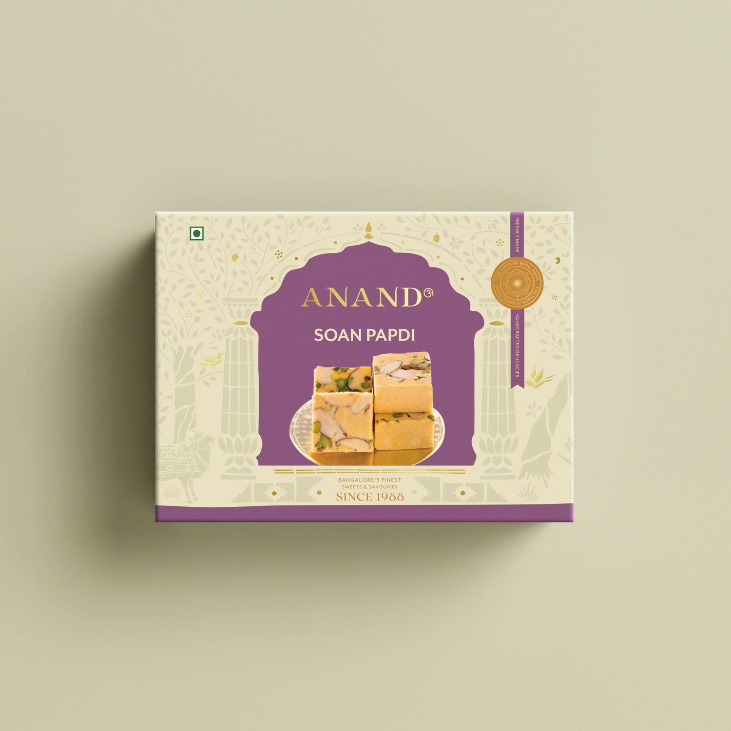 Buy Soan Papdi - Flaky & Delicious Indian Sweet | Anand Sweets